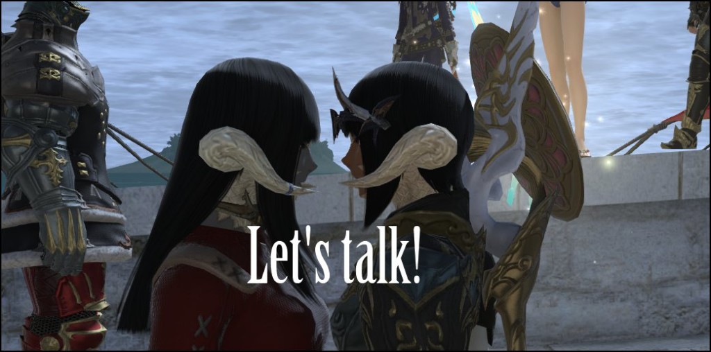 Mahiko San Log: Let's talk! Feedback & Communication (002) - FFXIV Guild