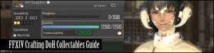 FFXIV DoH Crafting Collectables Guide - FFXIV Guild