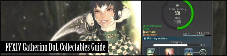FFXIV DoL Gathering Collectables Guide – FFXIV Guild
